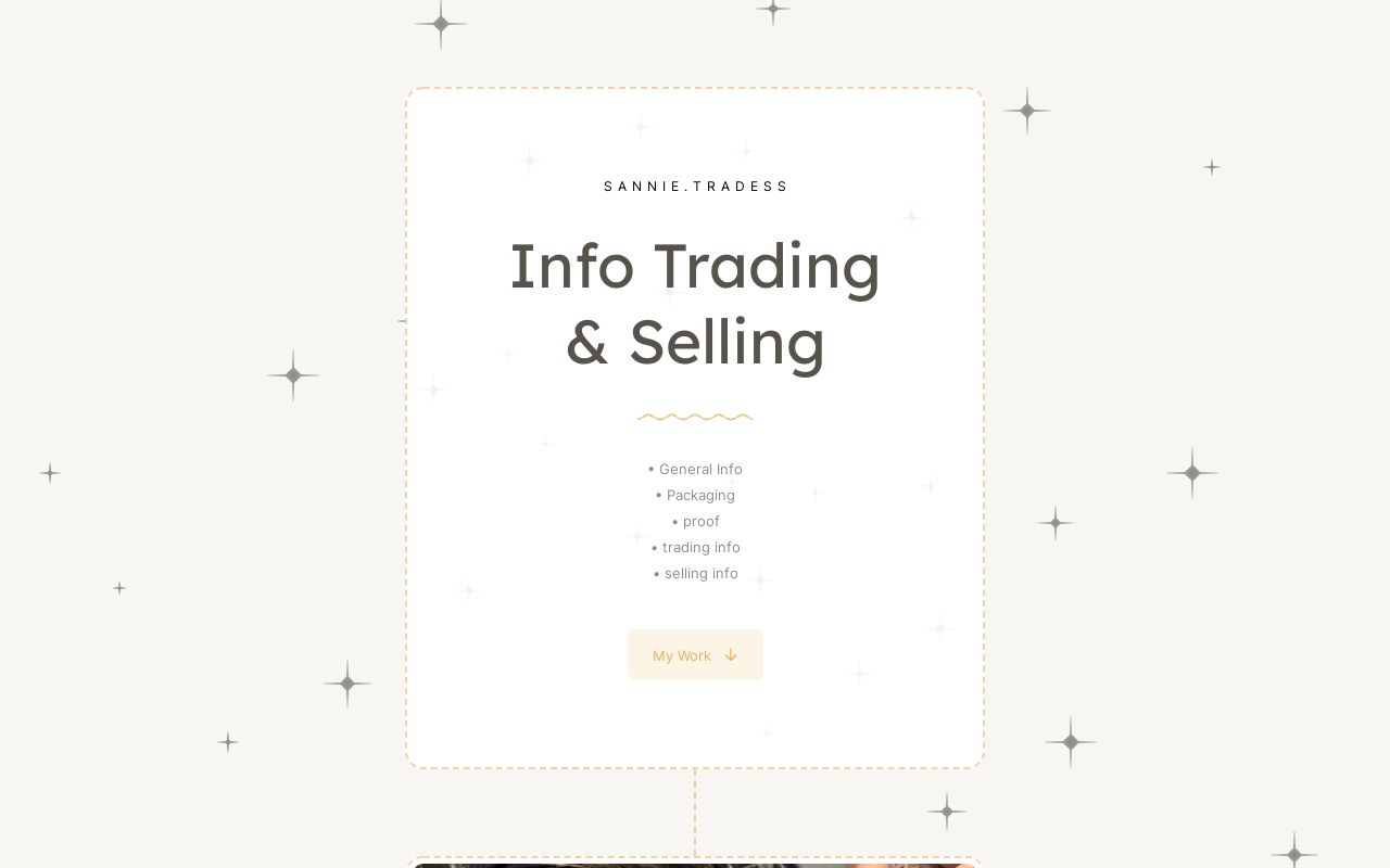 tradin & selling info